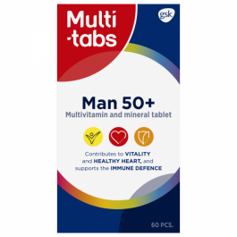 Multi-tabs 50岁以上男性综合维生素 60粒
